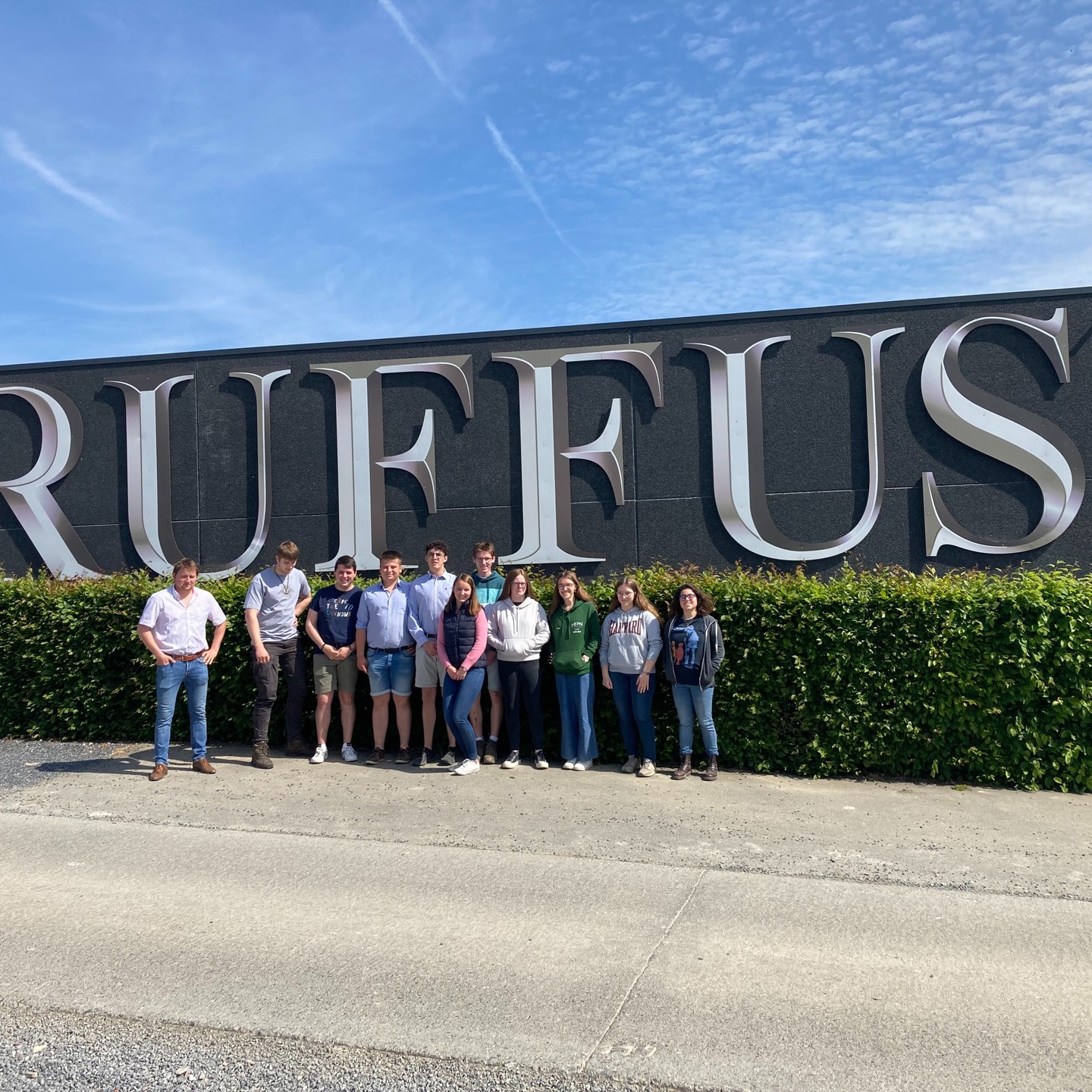 Retour sur la visite de Ruffus : notre vin effervescent belge ! – Futuragro